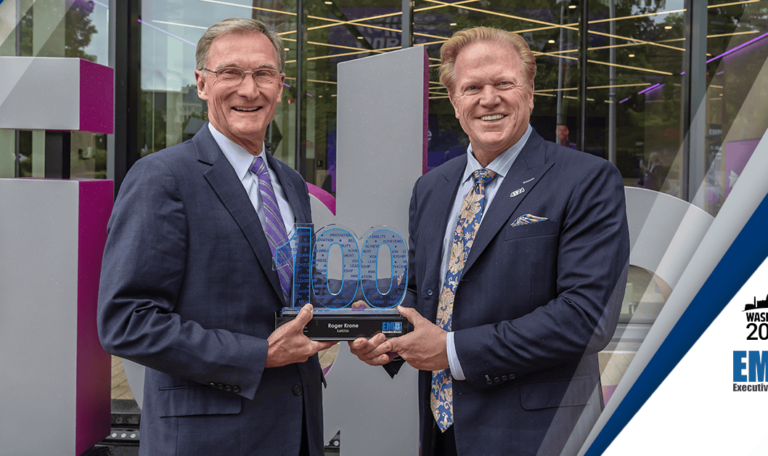 Executive Mosaic CEO Jim Garrettson Delivers 2023 Wash100 Award to ...