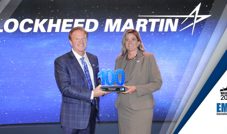 Jim Garrettson Presents Lockheed Martin’s Maria Demaree With 2023 ...