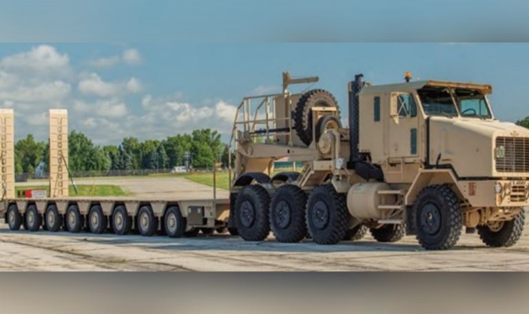 Army Orders Additional Oshkosh Trailers for Heavy Equipment Transport ...