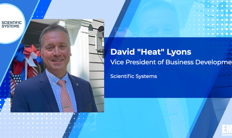 David Lyons Named Scientific Systems Business Development VP – GovCon Wire
