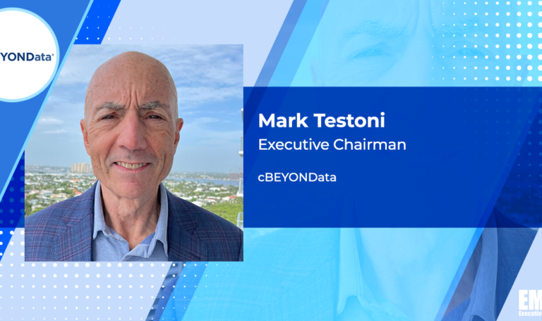 Former SAP NS2 CEO Mark Testoni Joins cBEYONData as Executive Chairman ...