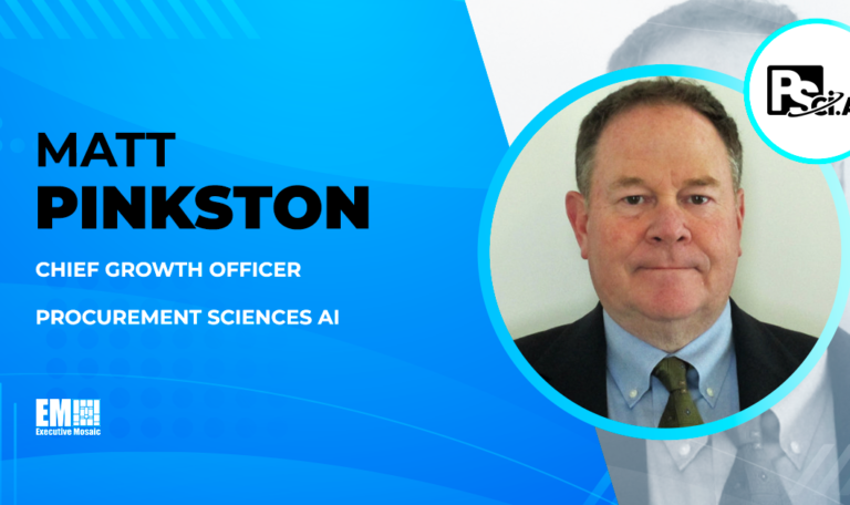 Matt Pinkston Named Chief Growth Officer at Procurement Sciences AI ...
