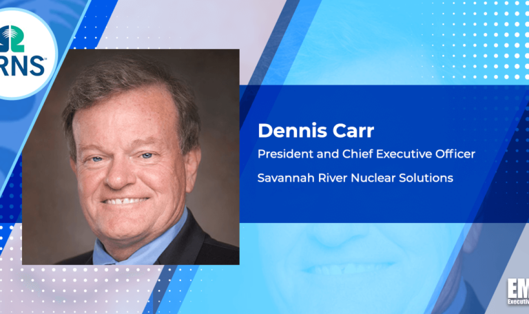 Dennis Carr Named President, CEO at Fluor-Led Savannah River Nuclear ...