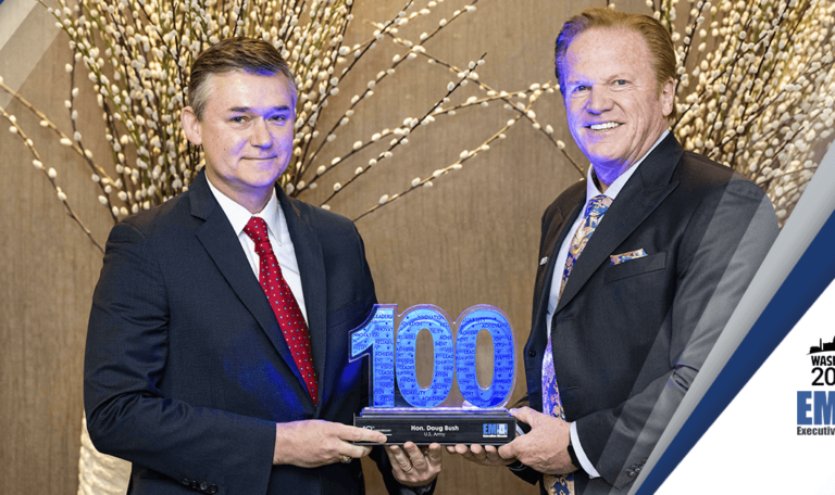 Army Acquisition Asst. Secretary Doug Bush Collects 1st Wash100 Award ...