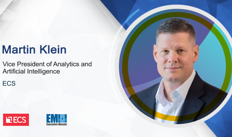 Martin Klein Returns to ECS as Analytics & Artificial Intelligence VP – GovCon Wire