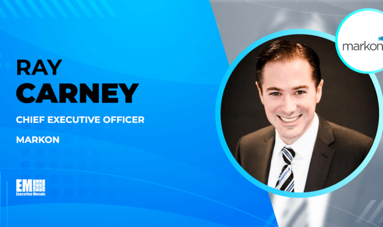 Markon Completes Spinoff to Pursue Federal Market Opportunities; Ray ...