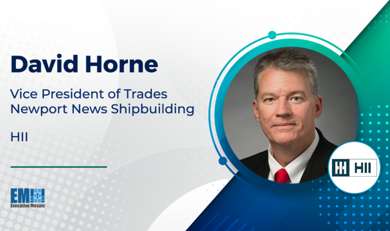 HII Newport News Shipbuilding Elevates David Horne to Trades VP Role ...