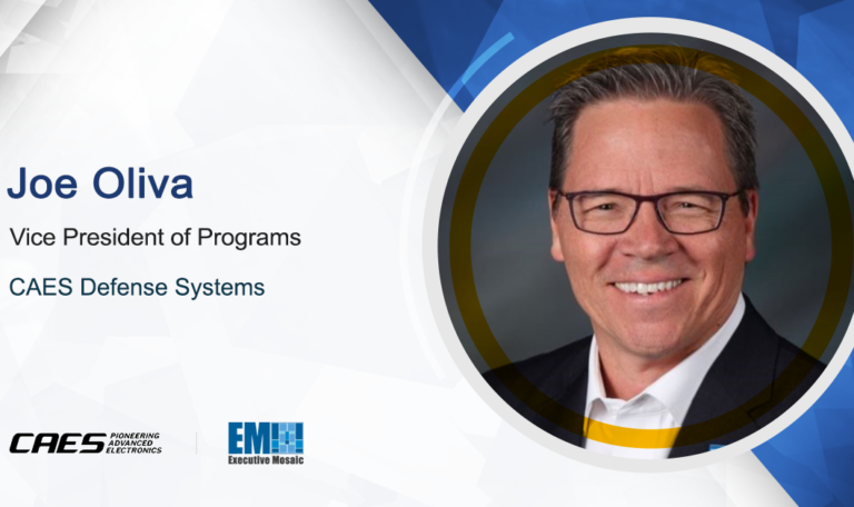 Northrop Veteran Joe Oliva Named CAES Defense Systems’ VP of Programs ...