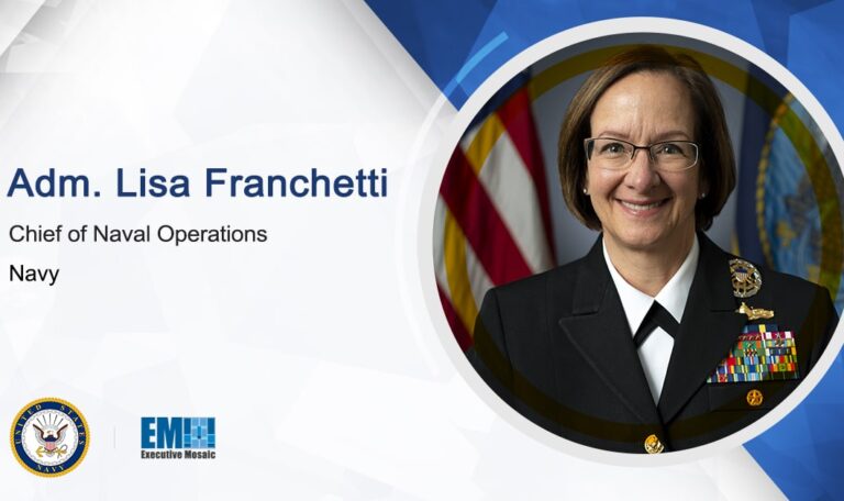 Adm. Lisa Franchetti Sworn in as Navy’s Chief of Naval Operations ...