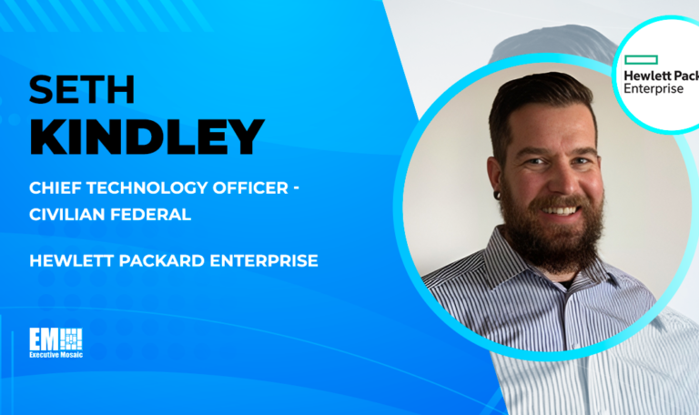 Seth Kindley Named CTO for Civilian Federal Sector at Hewlett Packard ...