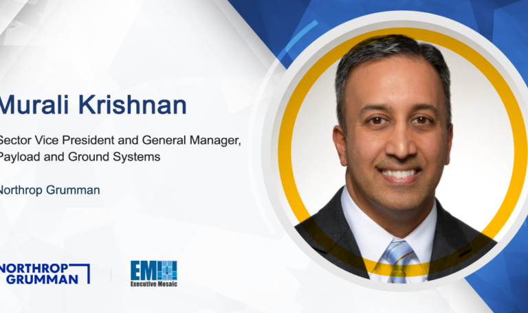 Murali Krishnan Named Payload & Ground Systems Lead at Northrop – GovCon Wire