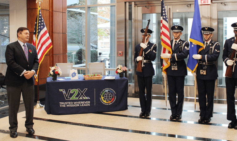 V2X Hosts Veterans Breakfast With Air Force Honor Guard Presentation ...