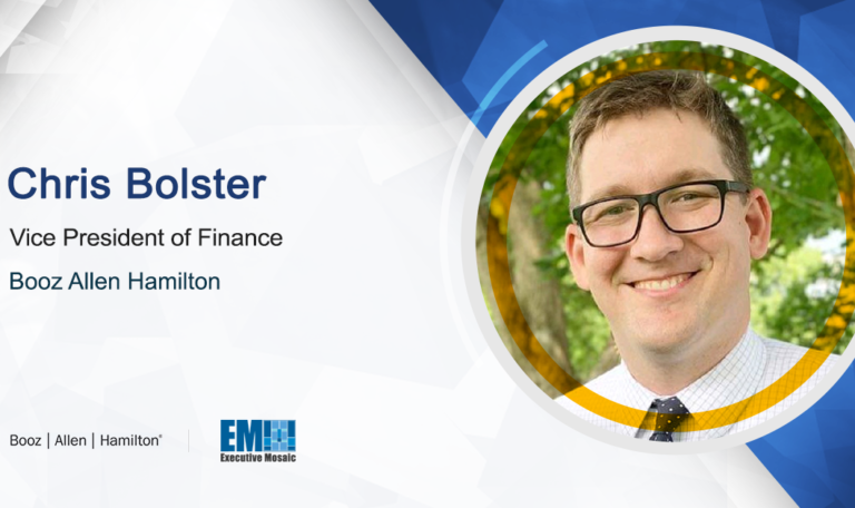 Chris Bolster Assumes Finance VP Role at Booz Allen – GovCon Wire