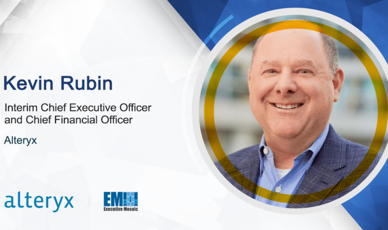 Alteryx CFO Kevin Rubin to Serve as Interim CEO – GovCon Wire