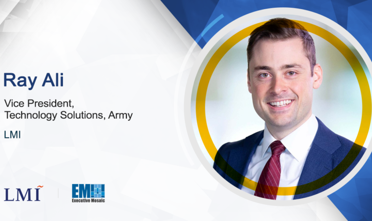 Ray Ali Promoted to Tech Solutions VP for Army at LMI – GovCon Wire
