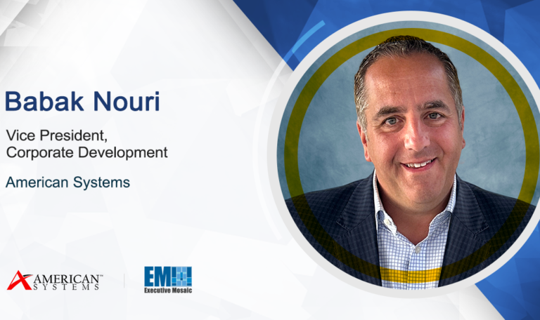 Babak Nouri Assumes Corporate Development VP Role at American Systems ...