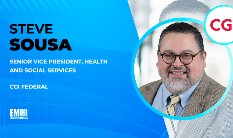 CGI Federal’s Steve Sousa: AI Integration Could Enable Federal Health ...