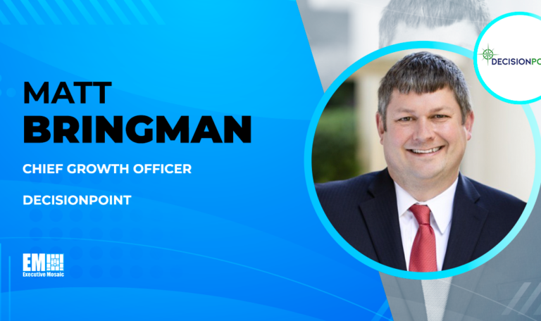 Matt Bringman Named Chief Growth Officer at DecisionPoint – GovCon Wire