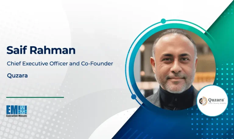 Quzara’s Saif Rahman: DIB Organizations Should Put Emphasis on Security ...