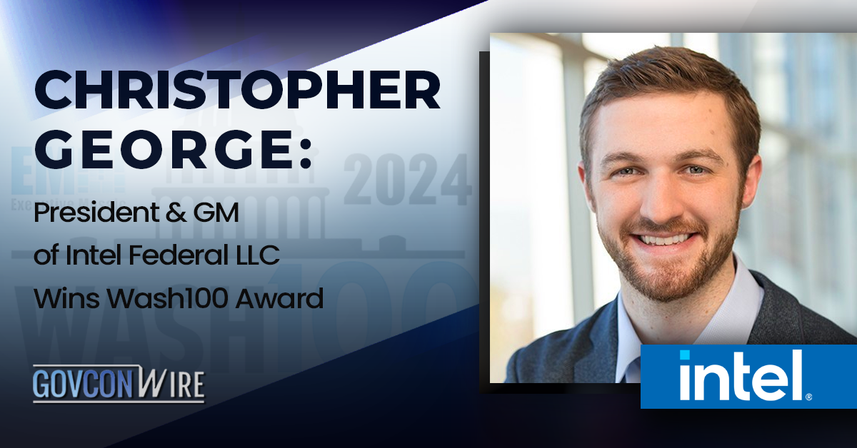 Christopher George Receives His First Wash100 Award