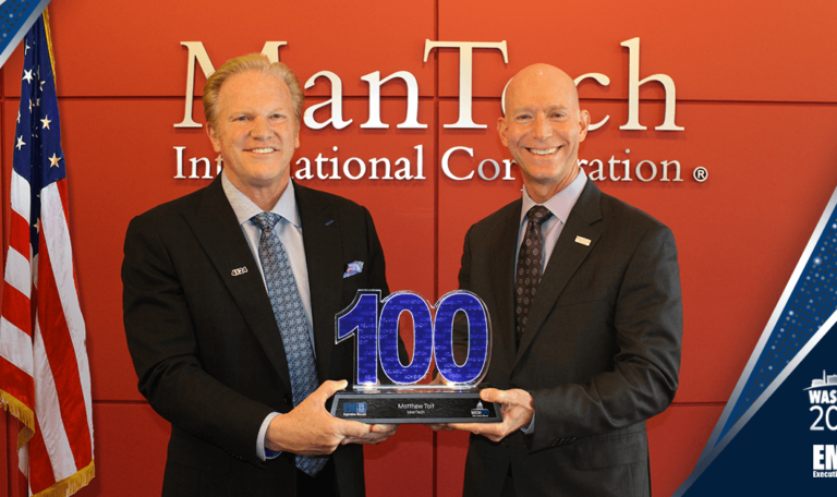 ManTech’s Matt Tait Accepts 2024 Wash100 Award – GovCon Wire