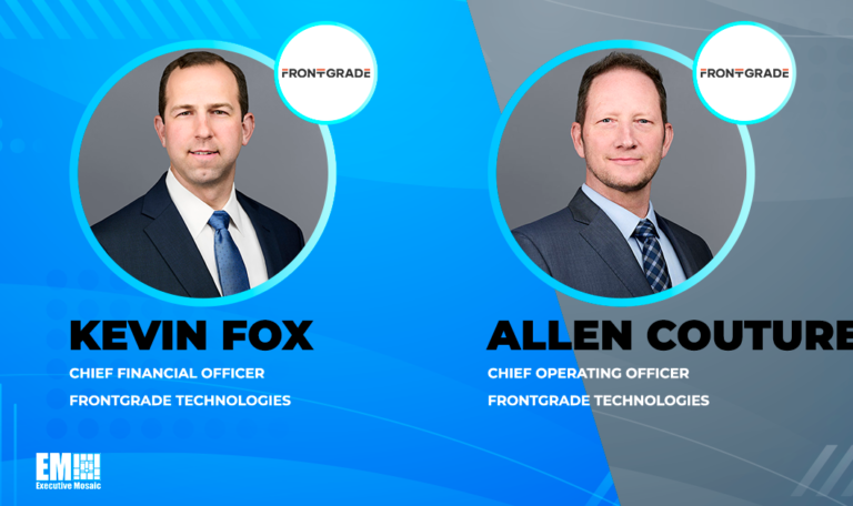 Frontgrade Technologies Appoints Kevin Fox as CFO, Allen Couture as COO ...