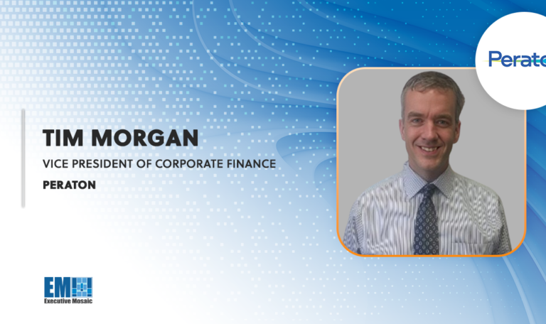 Tim Morgan Promoted to Corporate Finance VP Post at Peraton – GovCon Wire