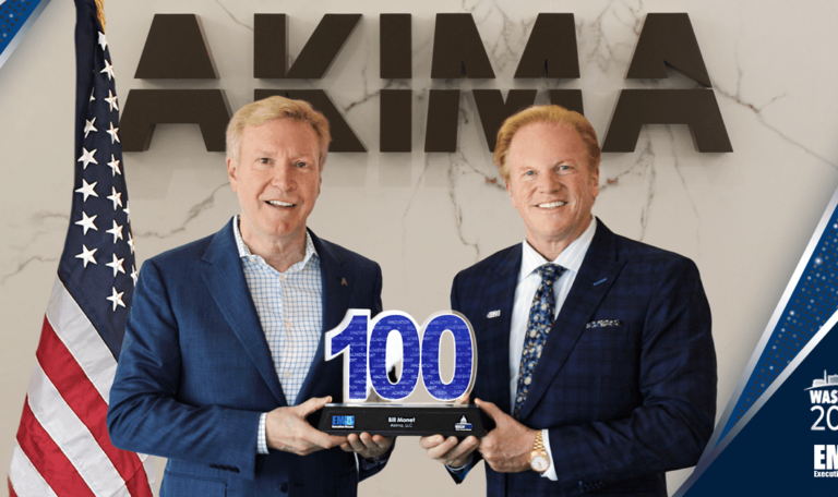 Akima’s Bill Monet Receives 2024 Wash100 Award – GovCon Wire