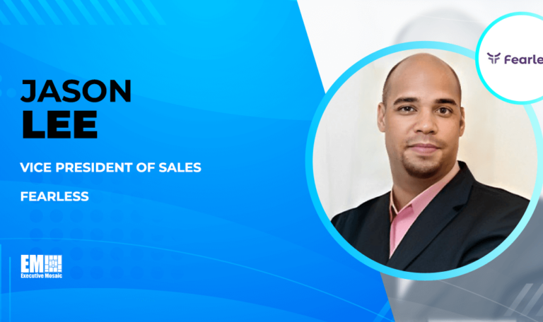 Jason Lee Appointed Sales VP at Fearless – GovCon Wire
