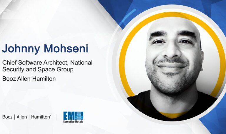 Johnny Mohseni Appointed Chief Software Architect at Booz Allen’s National Security and Space ...