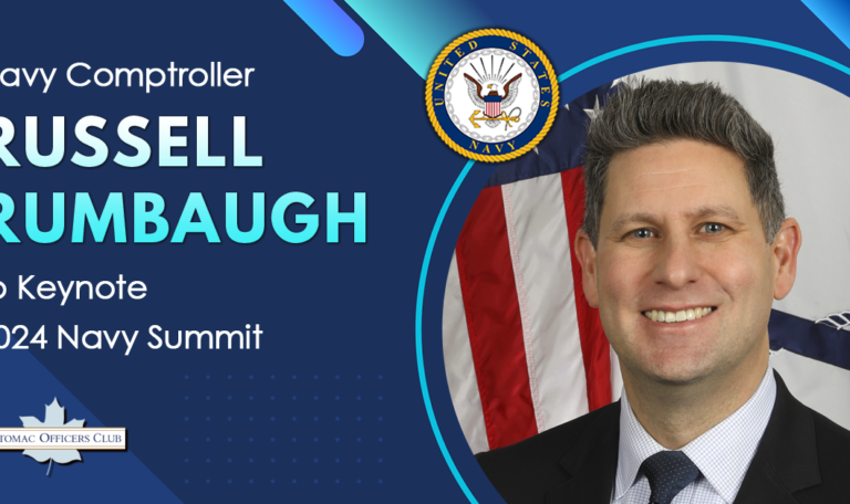 Navy Comptroller Russell Rumbaugh to Keynote 2024 Navy Summit – GovCon Wire