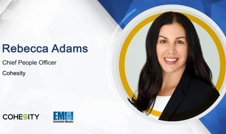 Cohesity Names Rebecca Adams as Chief People Officer