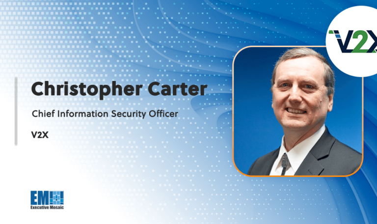 V2X Appoints Christopher Carter as CISO – GovCon Wire