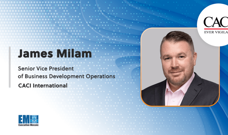 James Milam Promoted to CACI SVP of Business Development Operations ...