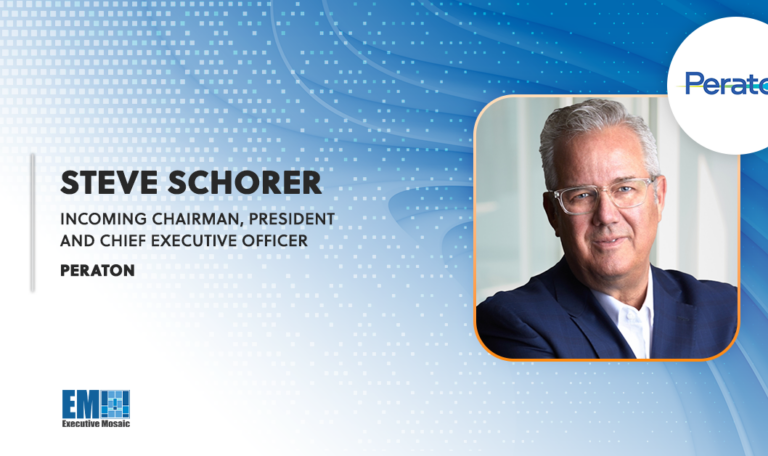 Steve Schorer Named Peraton Chairman, President & CEO – GovCon Wire