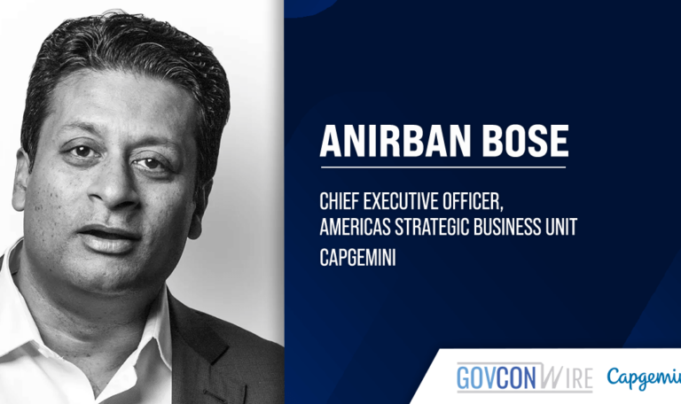 Capgemini Names Anirban Bose as Americas SBU CEO – GovCon Wire