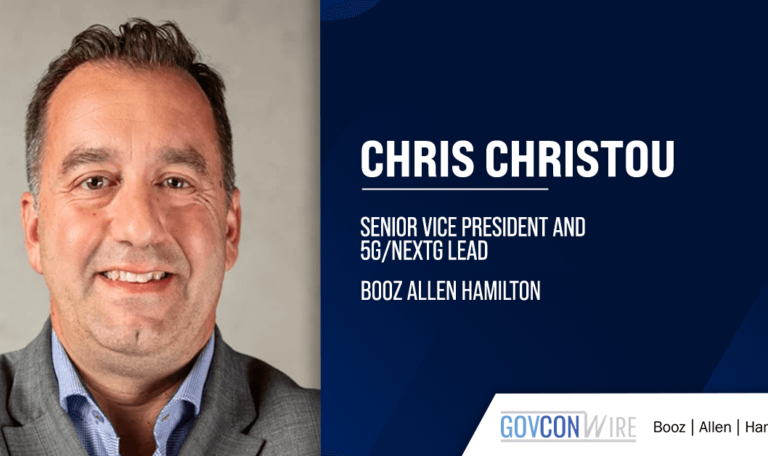 Booz Allen’s Chris Christou Selected to Chair 4x24 5G Group