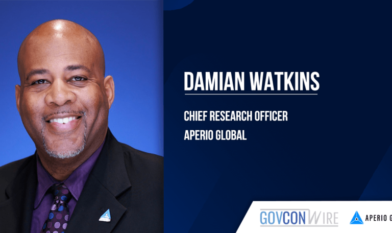 Damian Watkins Named Aperio Global Chief Research Officer – GovCon Wire