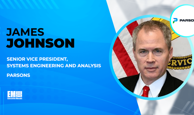 James Johnson Named SVP for Systems Engineering & Analysis at Parsons ...