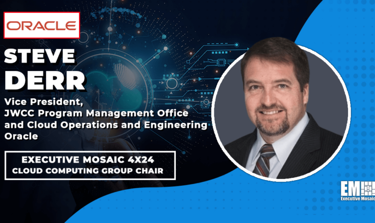 Oracle’s Steve Derr Named Executive Mosaic’s 4×24 Cloud Computing Group ...