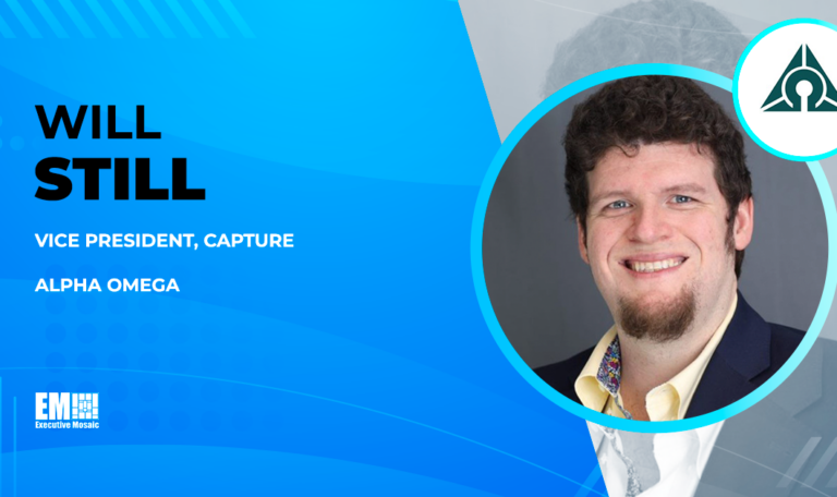 Alpha Omega Recruits Will Still as Capture Vice President – GovCon Wire