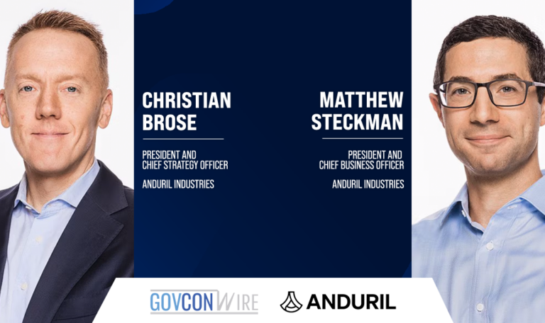 Anduril Promotes Christian Brose, Matthew Steckman