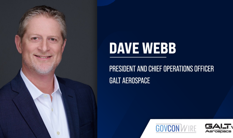 Dave Webb Named GALT Aerospace President, COO
