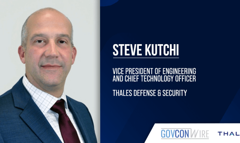 Steve Kutchi Appointed VP, CTO at Thales Defense & Security