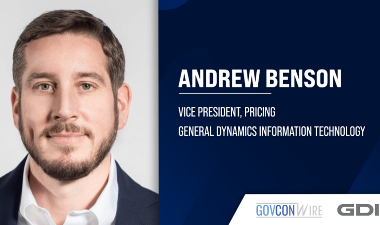 Andrew Benson Appointed Pricing VP at GDIT
