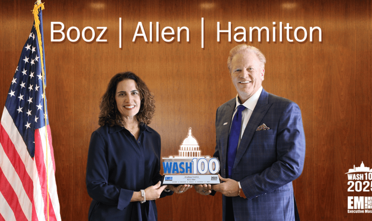 Andrea Inserra Accepts 2025 Wash100 Award