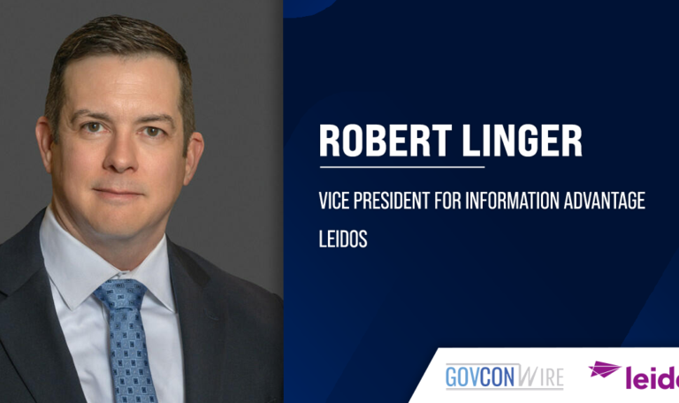 Robert Linger Named Leidos VP for Information Advantage