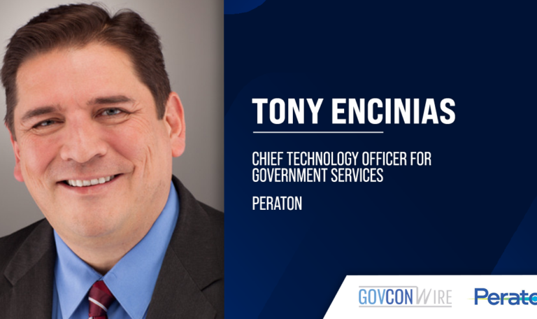 Tony Encinias Appointed Peraton CTO for Government Services