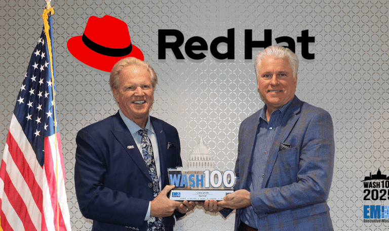 Red Hat VP Chris Smith Receives Wash100 Award