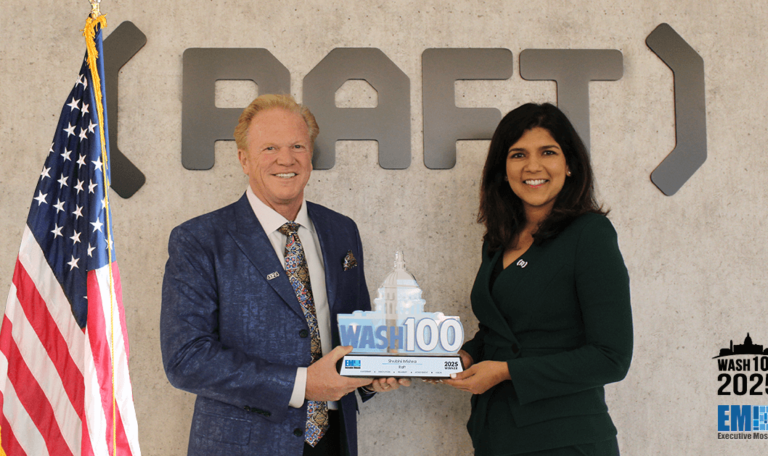 Raft CEO Shubhi Mishra Receives 2025 Wash100 Award